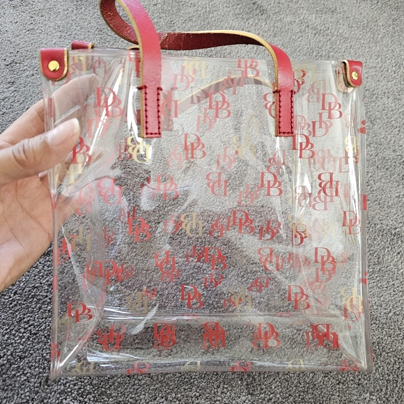 Dooney & Bourke | Bags | Dooney Bourke Clear Monogram Bag | Poshmark